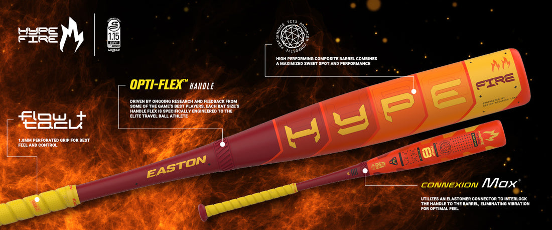 Easton Hype Fire -10 USSSA Baseball Bat – SPC Sports